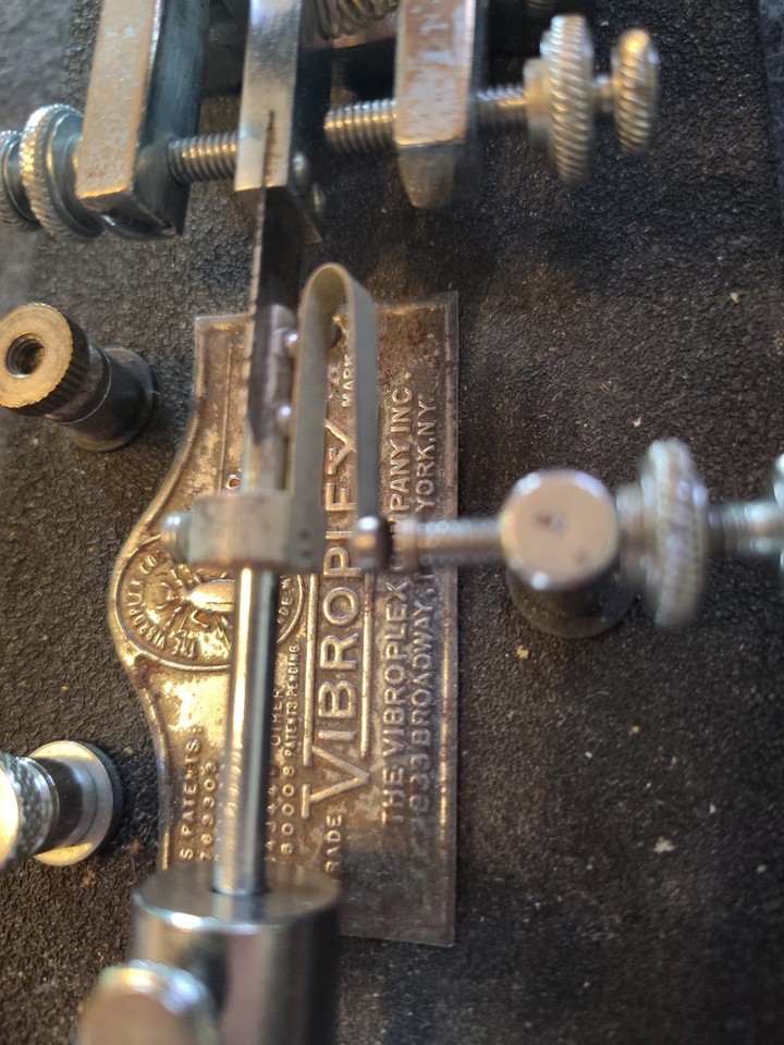 Vintage VIBROPLEX Standard SN 130999, Great Condition | eBay