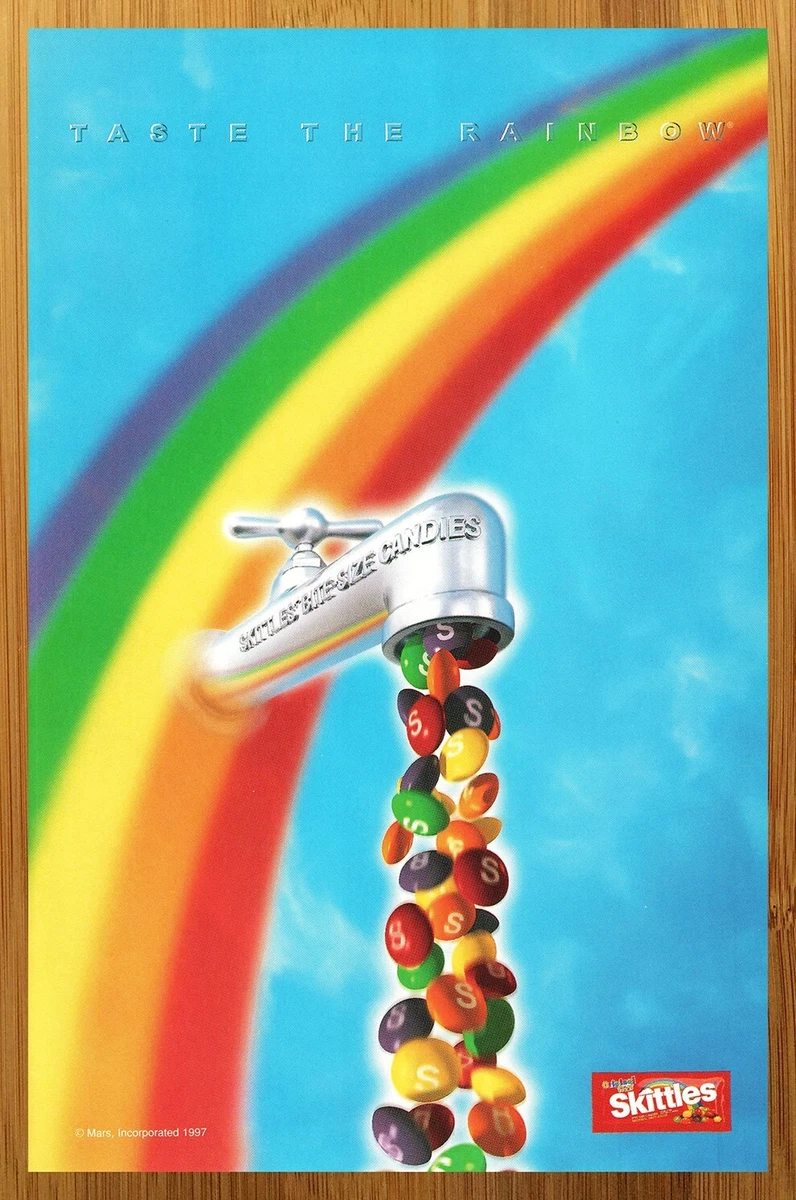 Skittles Print Ad