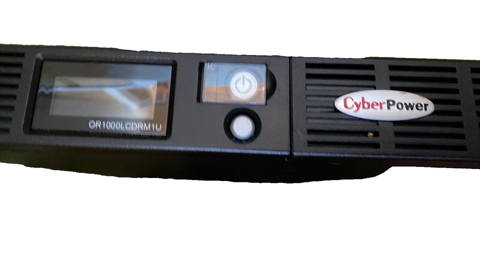 CyberPower OR1000LCDRM1U Smart App LCD UPS W/ Network Monitoring 1U NO ...