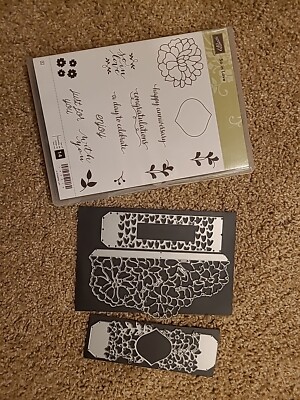 Stampin' Up! So in Love Stamp Set & So Detailed Thinlits Dies | eBay