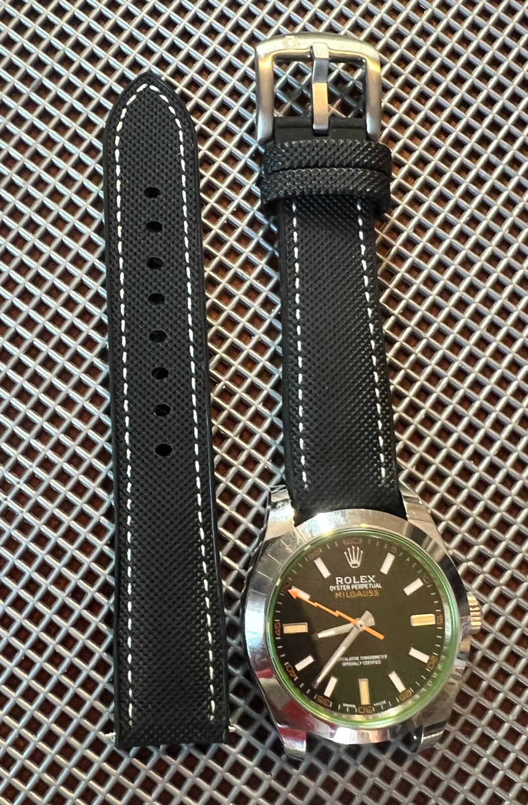 20mm Black Sailcloth & Rubber waterproof swim watch strap band | eBay