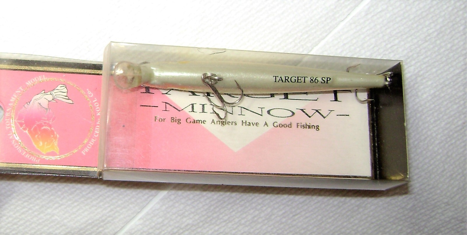 KOOL COMPANY TARGET MINNOW LURE 86 SP SUSPENDING AYU COLOR RARE MADE IN ...