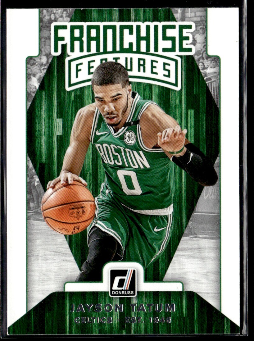 2019-20 Donruss Franchise Features Jayson Tatum Boston Celtics #18 | eBay
