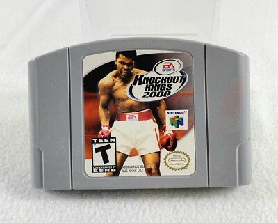 Knockout Kings 2000 (Nintendo 64, 1999) Cleaned & Tested 14633140217| eBay