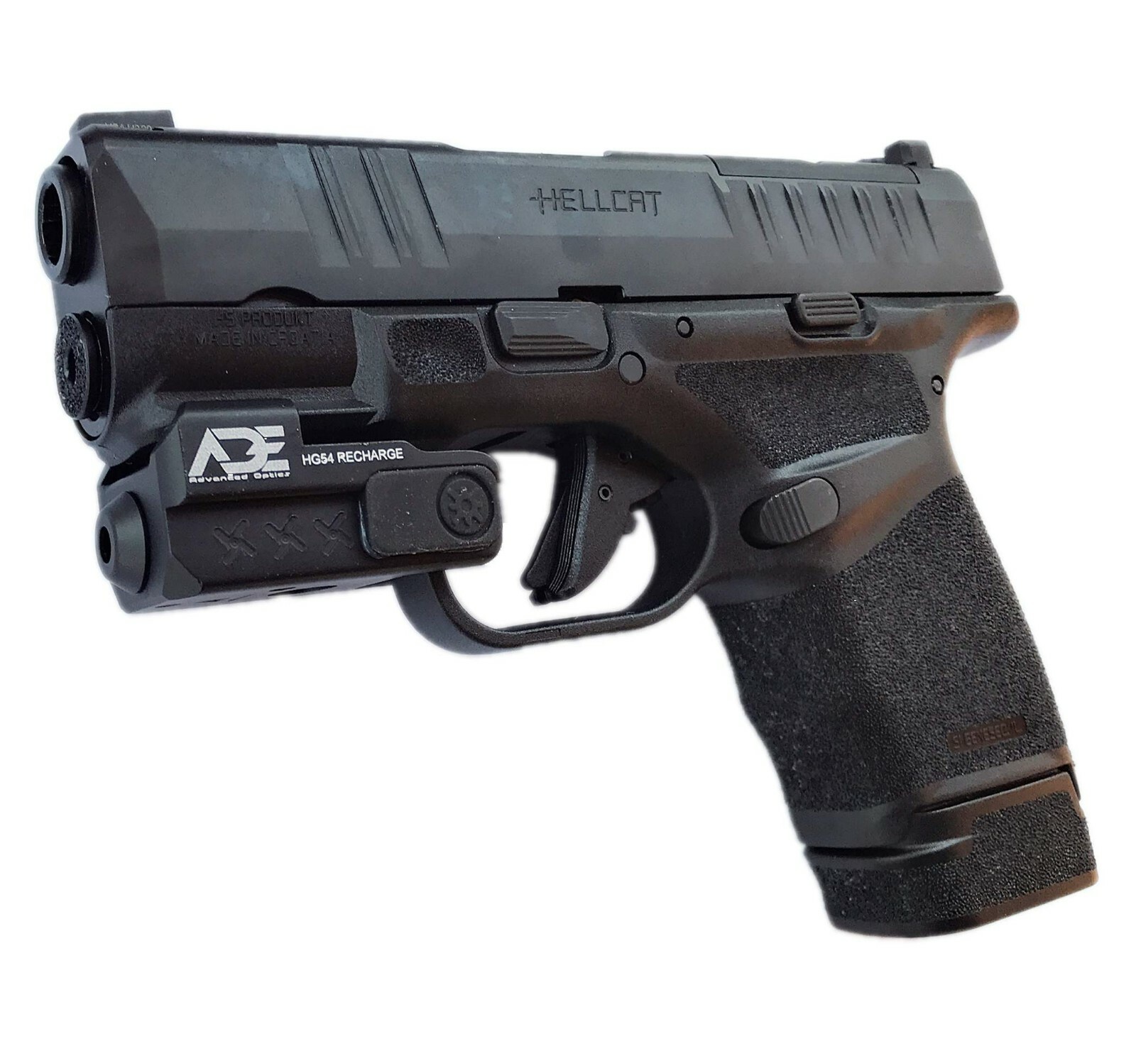 HG54 GREEN Laser sight For Springfield HELLCAT MICRO-COMPACT 9MM Pistol ...