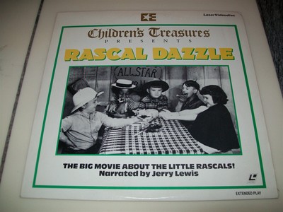 CHILDREN'S TREASURES PRESENTS RASCAL DAZZLE Laserdisc LD RARE THE ...