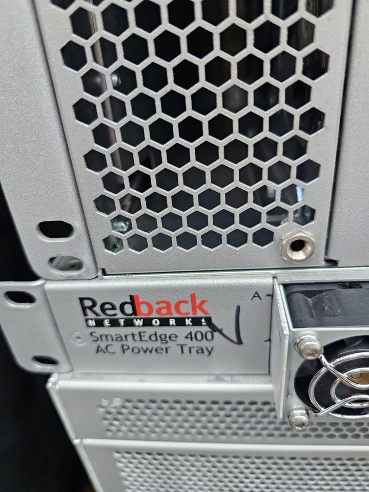 ERICSSON REDBACK NETWORKS SMARTEDGE 400 CHASSIS w/1*ENET10/100 1*XCRP3 ...