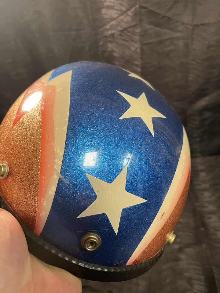 Vintage Buco Stars and Stripes Motorcycle Helmet 1960s 70s Custom Rare ...