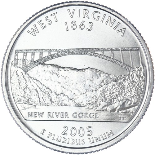 2005 P West Virginia State Quarter Satin Finish See Pics D959 | eBay