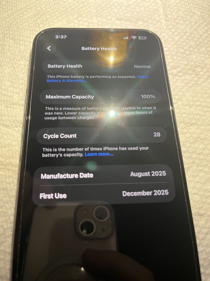 Apple iPhone 15 Plus – 128GB – Black (Unlocked) | Grade AA+ Open Box | eBay