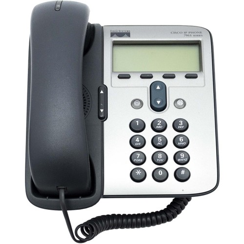 Cisco IP Phone Téléphone Poe 7911 CP-7911G Entreprise Bureau A Cor ...