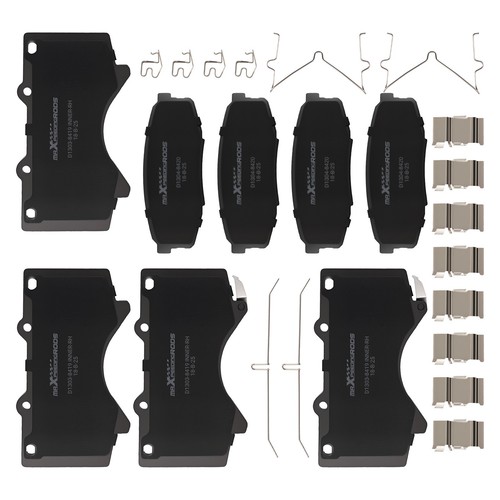 Complete Ceramic Brake Set for Toyota Tundra Sequoia 2008-2021 D1303 ...