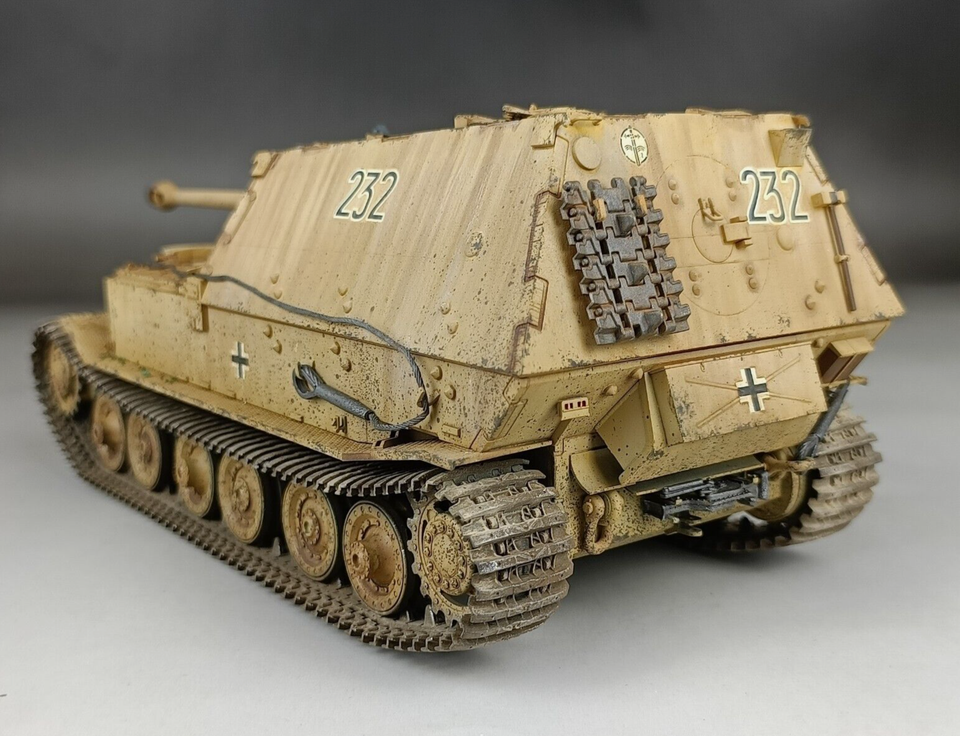 1/35 Built WWII German Elephant s.Pz.Abt 653 Tank Destroyer Model | eBay
