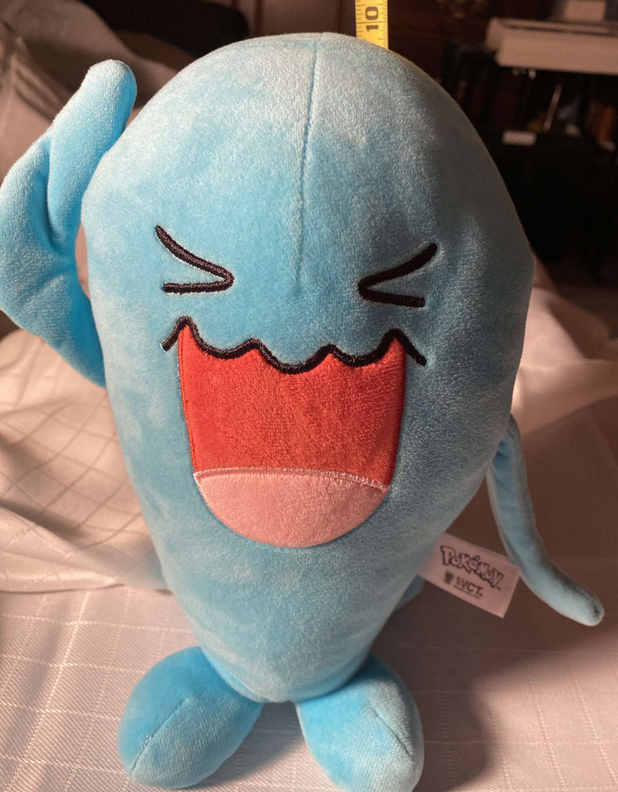 Pokemon Wobbuffet Plush Toy 9 1/2” TOMY Nintendo Official Licensed | eBay