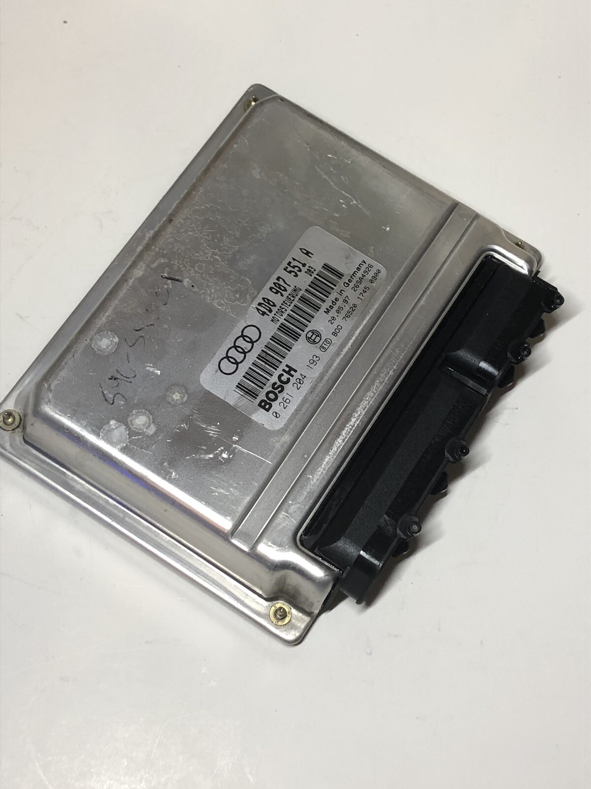1997 1998 Audi A4 Engine Control Module ECM ECU, 4D0 907 551 A ...