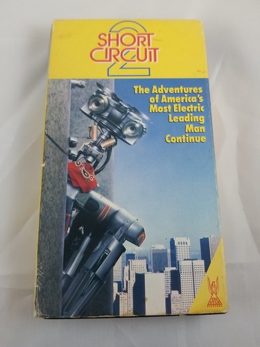 Short Circuit 2 VHS VCR Movie 1988 Fisher Stevens 43396670082 | eBay