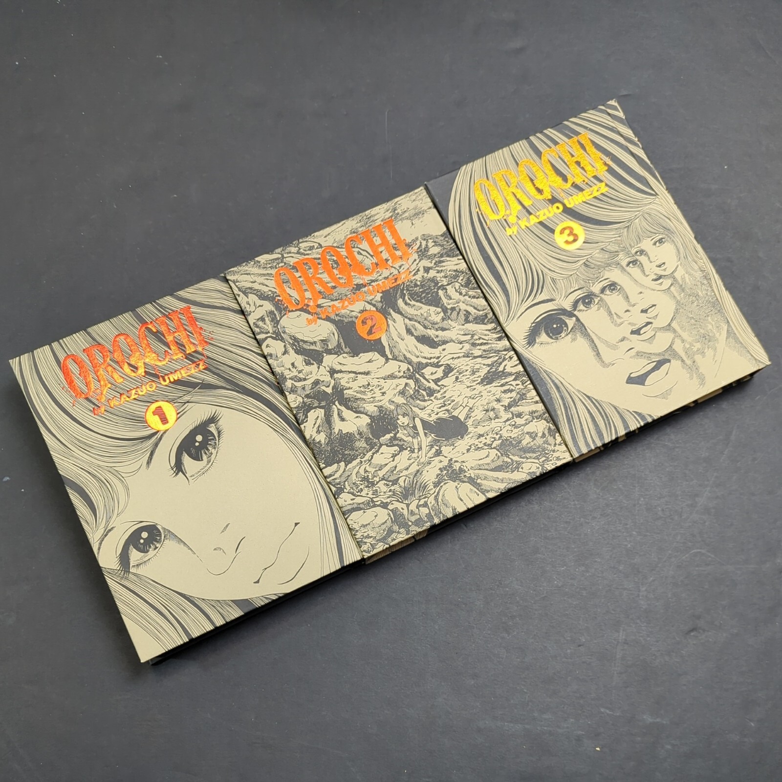 Orochi The Perfect Edition Hardcover Vol 1 2 3 Umezz Kazuo New Viz ...
