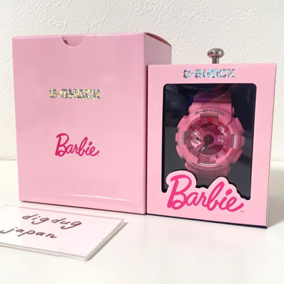 Barbie CASIO G-SHOCK Collaboration Watch GMA-S110BE-4AJR Limited Model ...