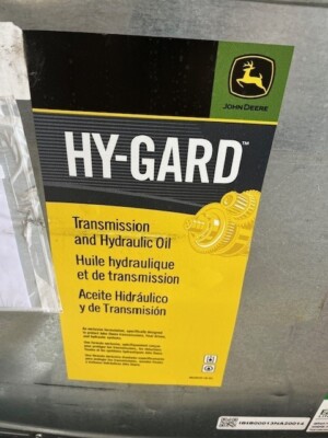 John Deere Hy-Gaurd Hydraulic Oil 300 Gallon Tote TY22028 | eBay