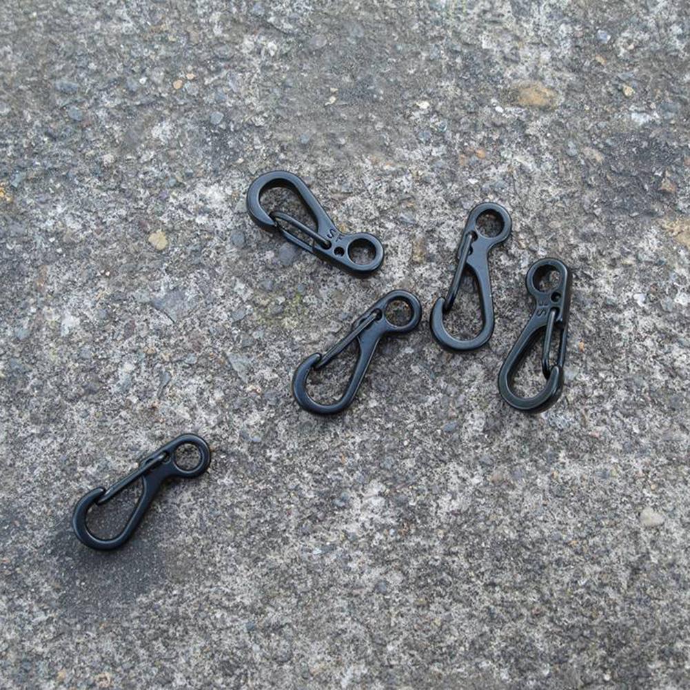 Mini Carabiner Keychain Outdoor Climbing Buckle Tool (Black) * | eBay