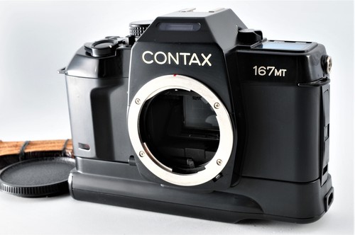[EXC CONTAX 167MT 35mm SLR Film Camera w/ Battery Holder P-5 From JAPAN ...