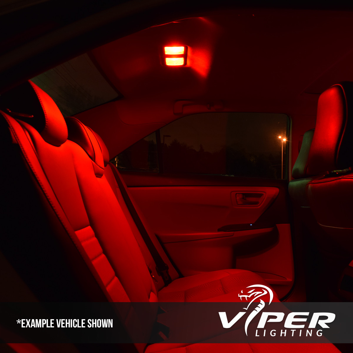 Red Interior Car Lights