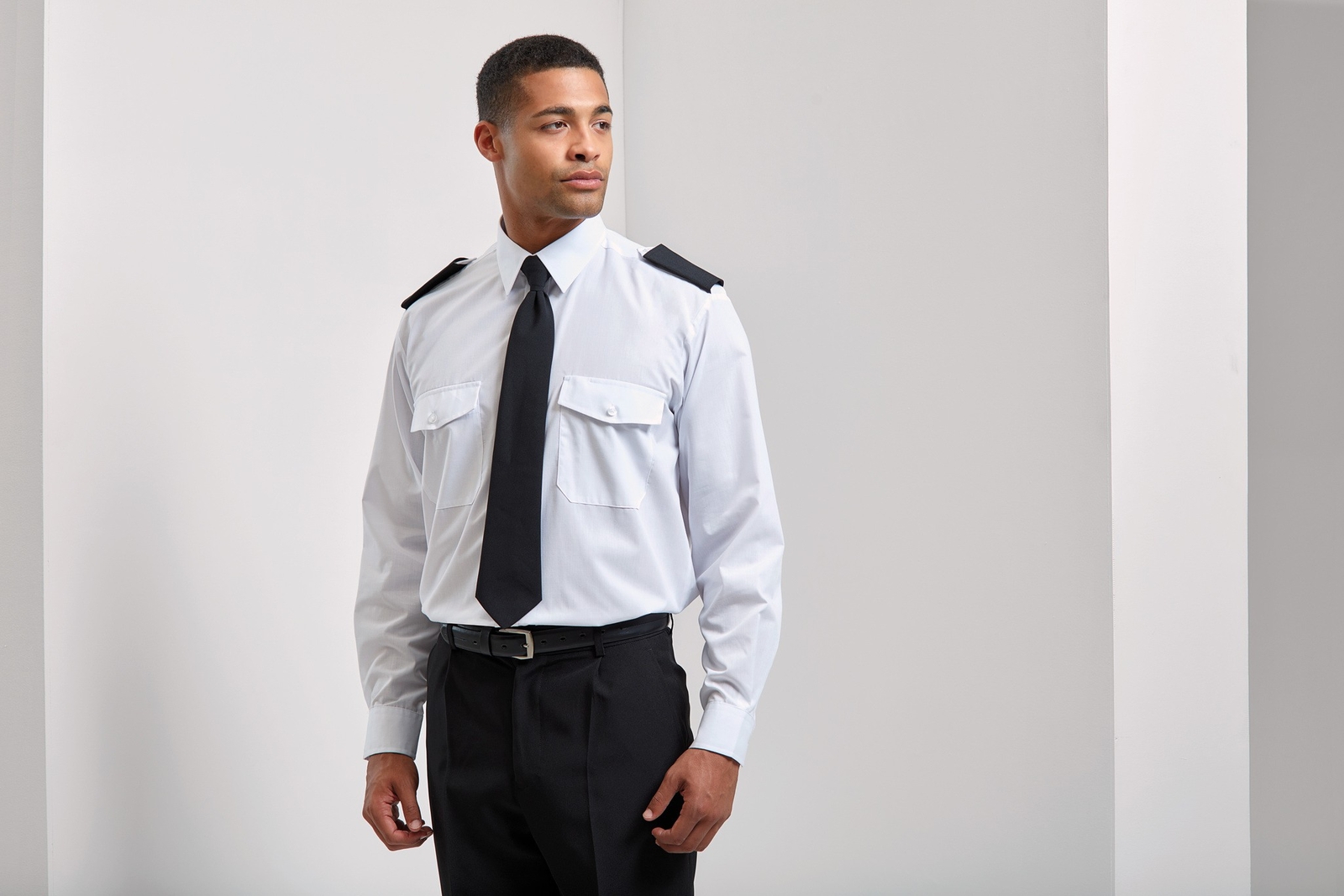Premier Long Sleeve Pilot Shirt (PR210) - Security Military Police ...
