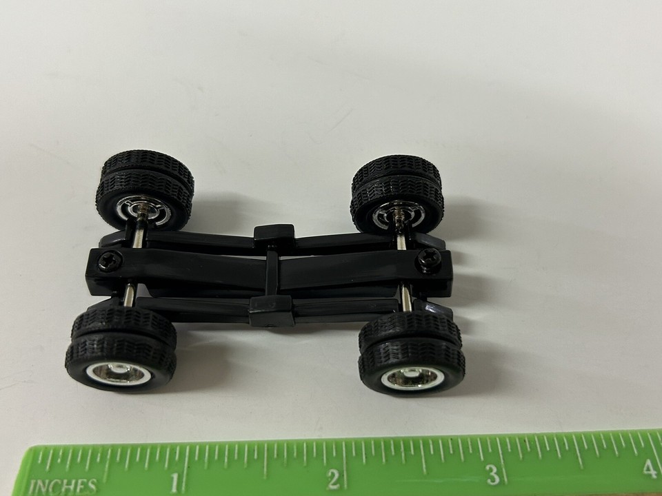 1:64 Scale Dually Tires Rims Axles For Semi Rig Hauler Or Trailer | eBay