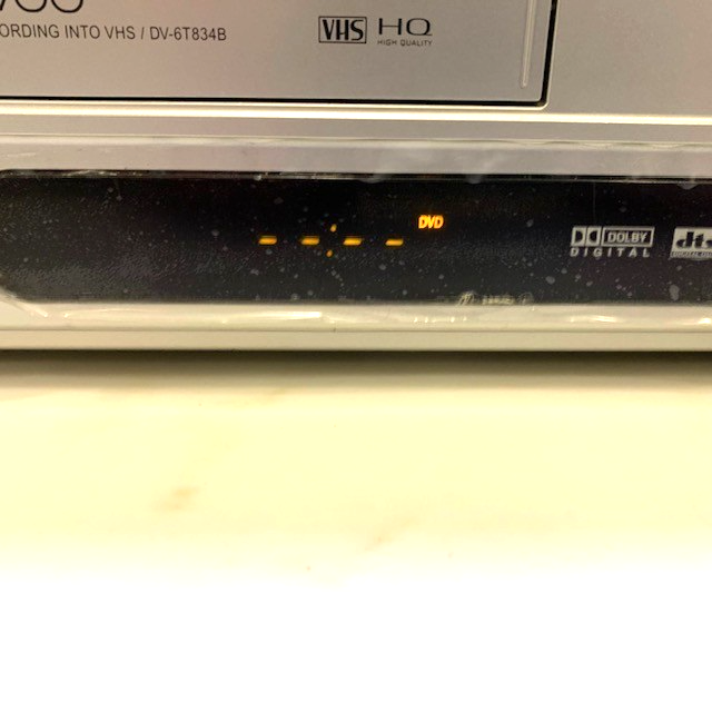 Daewoo VHS DVD Combo Player VCR Recorder DV6T834B - TESTED | eBay
