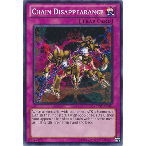 Chain Disappearance - LCYW-EN289 - Common - Unlimited Edition | eBay