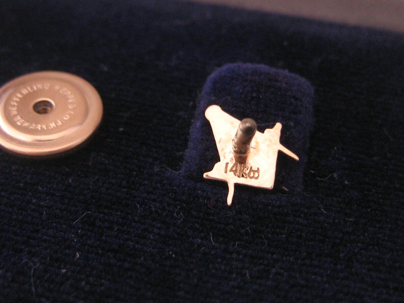 Antique Fraternal Masonic 14K Gold Enamel Masons Squa… - Gem