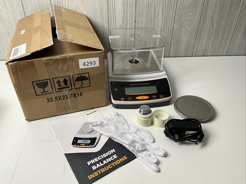 Electronic Balance High Precision Analytical 0.001g Weight Balance Lab ...