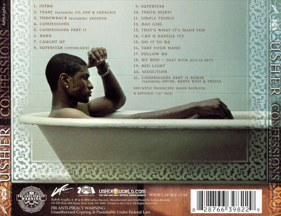 USHER - CONFESSIONS [SPECIAL EDITION] NEW CD 828766398229| eBay