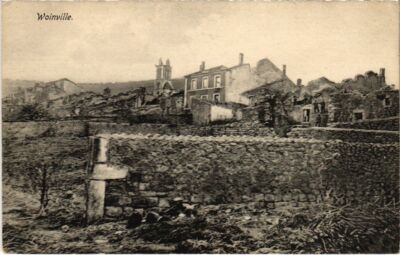 CPA Woinville - Village Scene - Ruines (1037143) | eBay