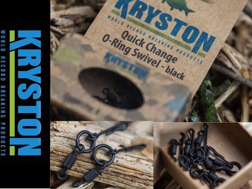 Kryston Quick Change O ring swivel *ALL SIZES* carp fishing rig end tackle | eBay UK