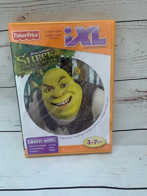 Fisher-Price iXL learning system Shrek forever after learning DVD ...