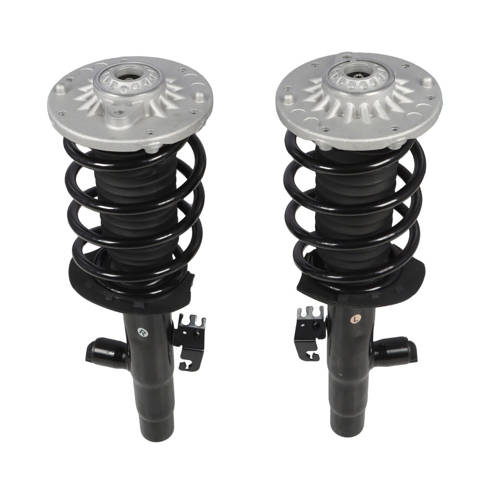 2X Front Shock Struts Assys w/EDC For BMW 3 4 Series F30 F31 228i 428i ...