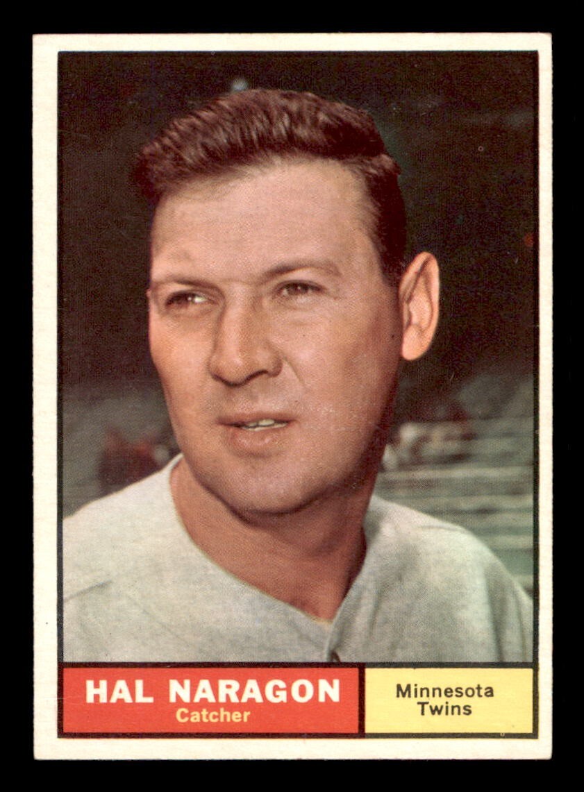 1961 Topps Baseball #92 Hal Naragon VG/EX *e2 | eBay