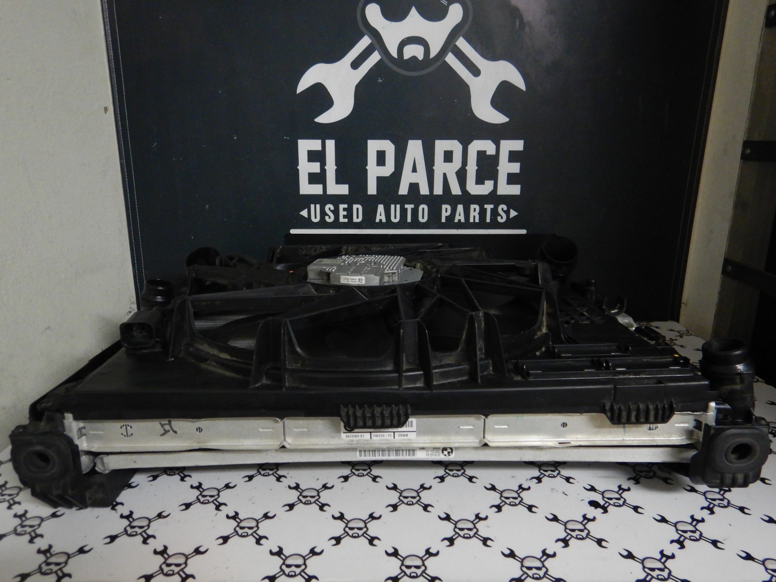 2013 2014 2015 2016 BMW X3 F25 CONDENSER/COOLING FAN/RADIATOR/ TURBO ...