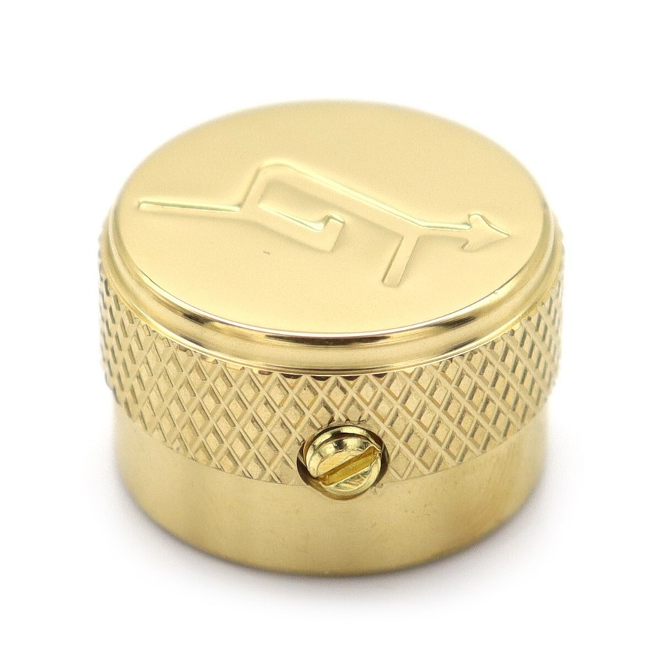 4x Gretsch Knobs Arrow "G" Logo Knob Metal Guitar Control Knob Volume Knob Gold | eBay