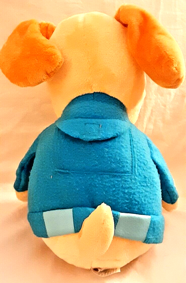 Hallmark Tic Toc Tucker Puppy Dog Plush Animal With X's & O's Blue Shirt 14" | eBay