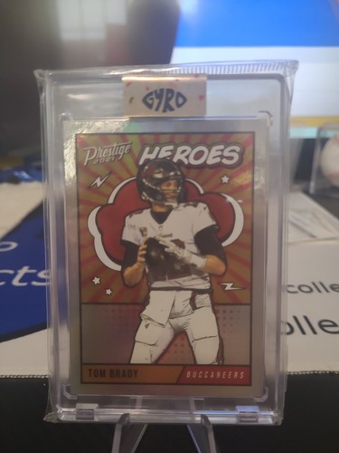 2021 Panini Prestige Football Tom Brady Heroes Foil Insert Buccaneers ...