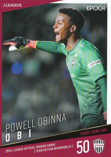 Epoch 2024 Te Vissel Kobe Vi29 Obipowell Ovinna N3 | eBay