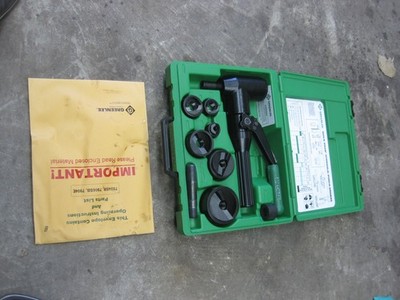 Greenlee 7906Sb Quick Draw 90 Hydraulic Knockout Kit, 8-Ton Knockout ...