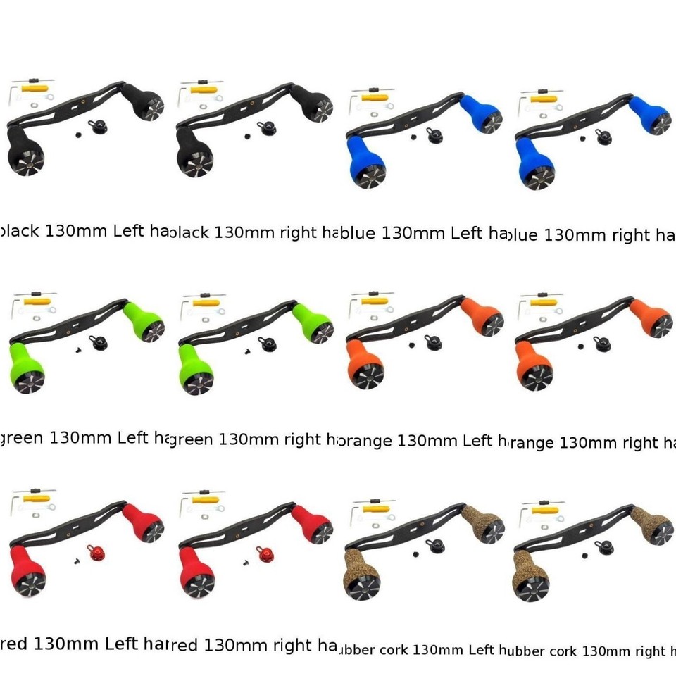 for DAIWA For ABU 130MM Carbon Double Rocker Arm Handle for Casting ...