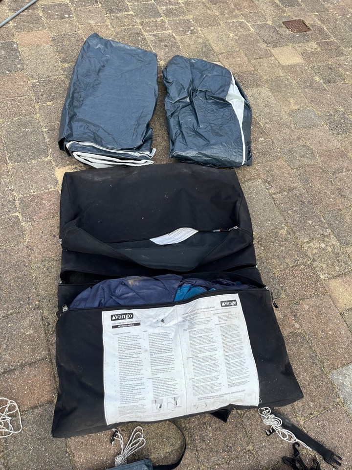 6 man tent vango venture 600DLX, family camping light use only | eBay UK