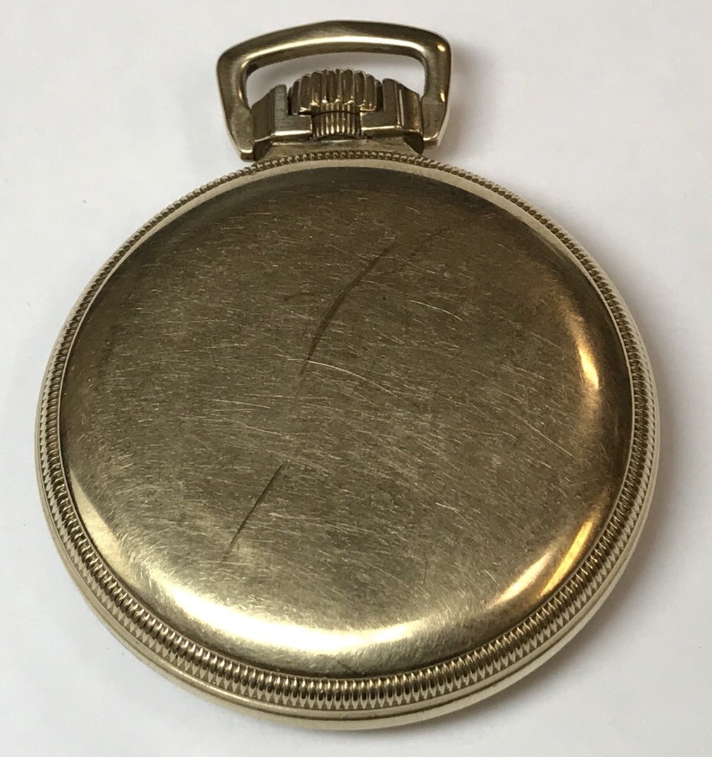ANTIQUE WALTHAM CRESCENT STREET POCKET WATCH 10K GOLD FILLED 21J WIND ...