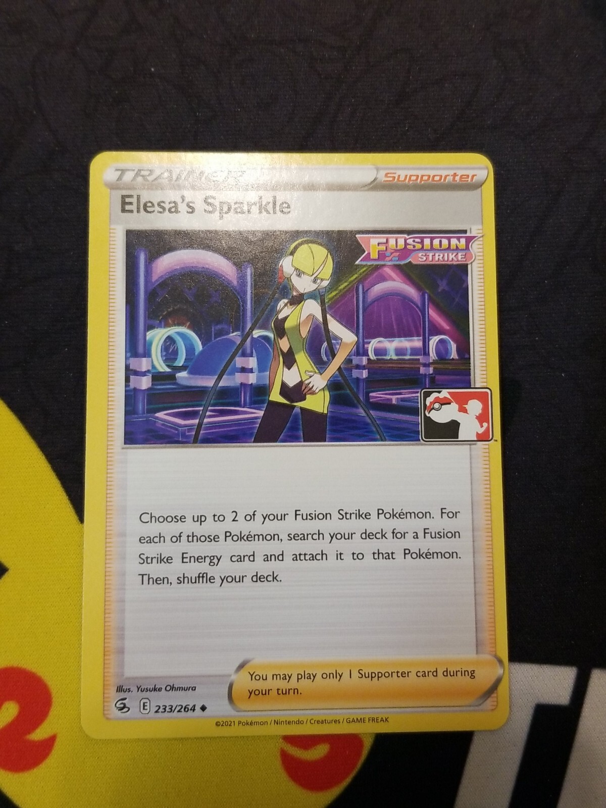 Elesa's Sparkle Pokemon Prize Pack Series 2 Promo Pokemon Card NM/LP ...
