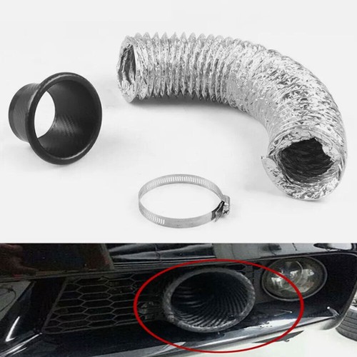 1 Set Car Parts Front Bumper Turbo Air Intake Pipe Air Funnel Inlet ...