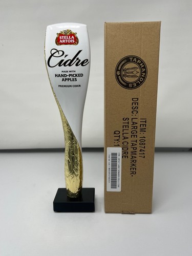 New Stella Artois Cidre Cider Draft Beer Tap Handle Tapper Mancave Bar ...